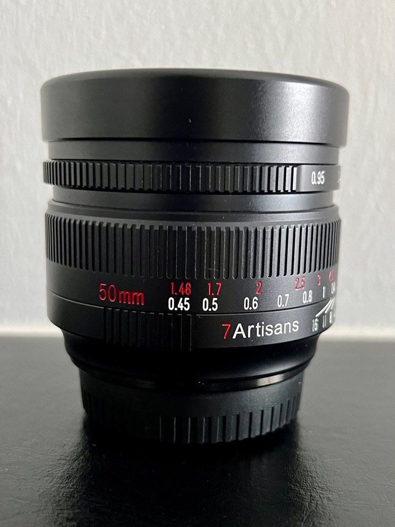 7artisans 50mm f0.95 fujifilm FX mount + UV Filter, Photography, Lens ...