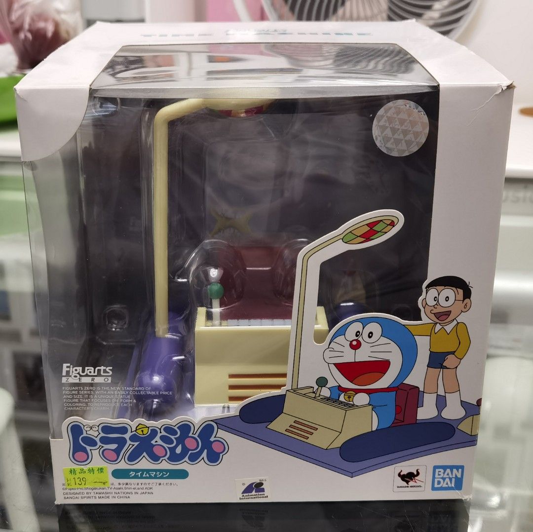 九成新 Bandai Figuarts Zero Doraemon Time Machine 多啦A夢叮噹時光機, 興趣及遊戲, 玩具 ...