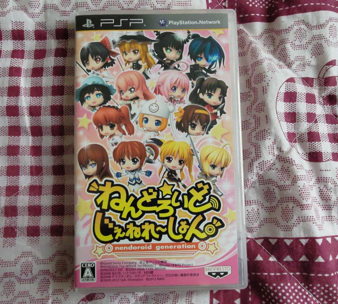 日版 PSP - 黏土人 新世代 Nendoroid Generation ( GOOD SMILE ねんどろいど RPG 角色扮演 遊戲 ...