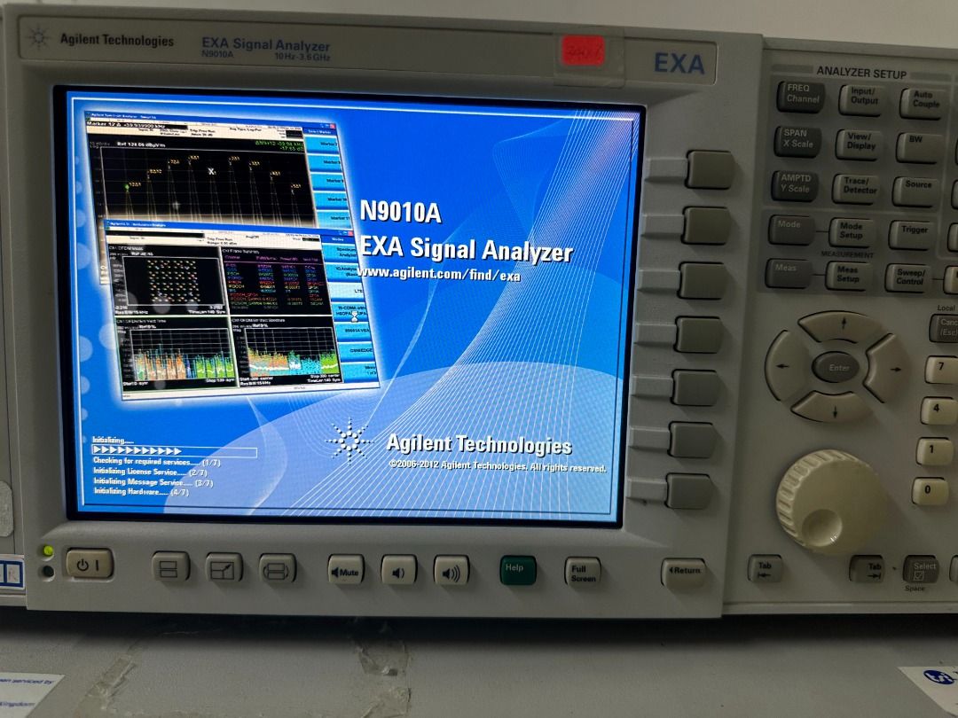 Agilent EXA Signal Analyzer N9010A Rev. A.10.53 503 w1312-60197, Health ...
