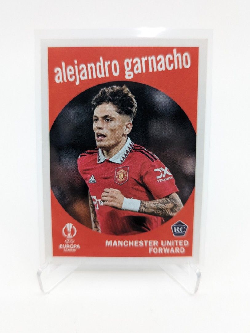 ALEJANDRO GARNACHO Topps 2022-23 UCC Manchester United Rookie RC ...