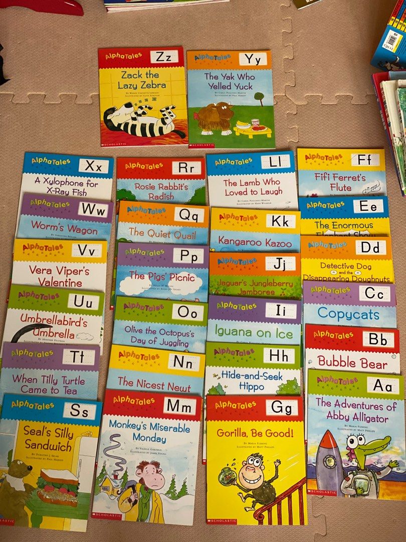 AlphaTales A-Z, 興趣及遊戲, 書本 & 文具, 小說及非小說 - Carousell