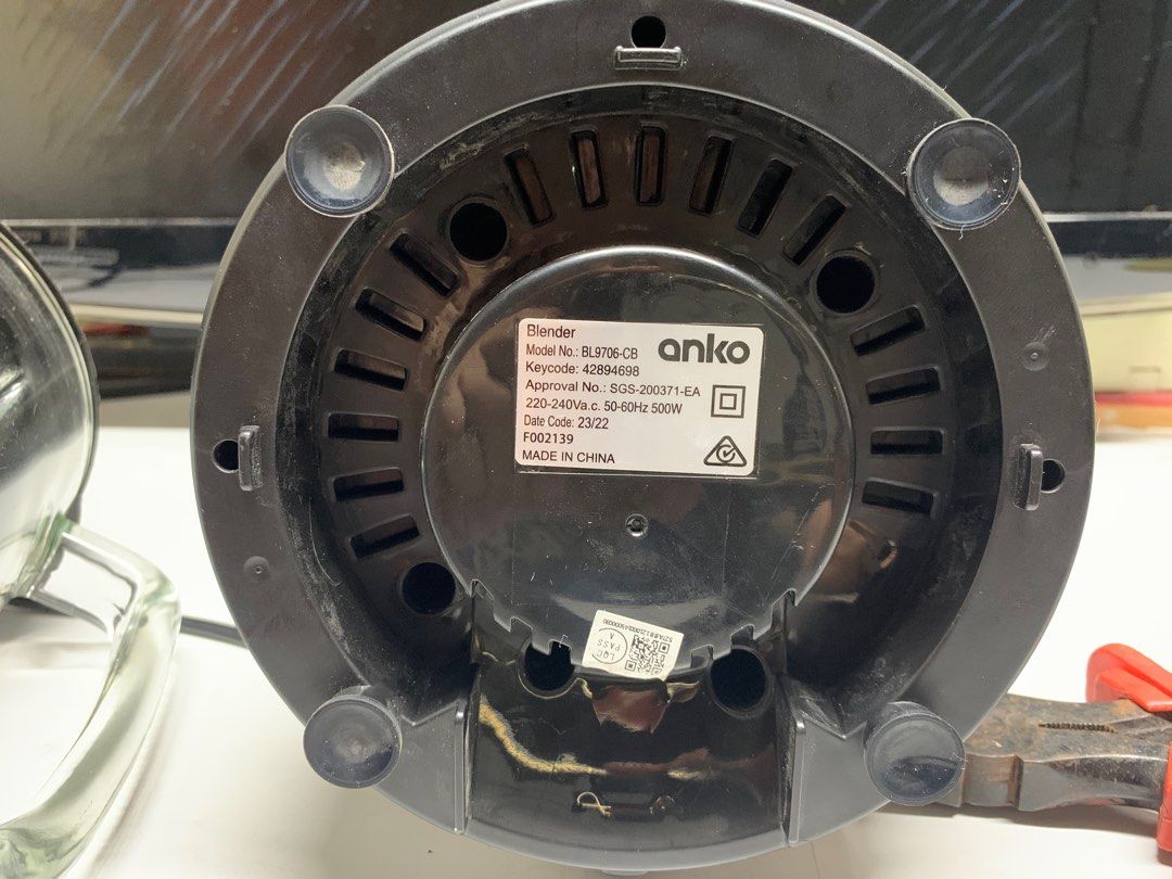 Anko Blender 2 Speed & A Pulse Function 220volts 60hz, TV & Home ...