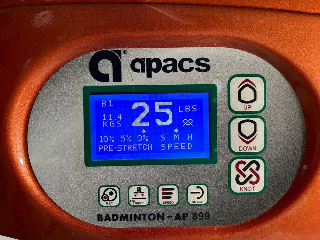 Apacs badminton restring machine, Sports Equipment, Other Sports ...