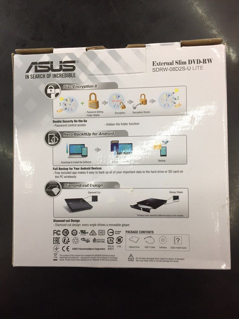 ASUS External Drive, Computers & Tech, Parts & Accessories, Other ...