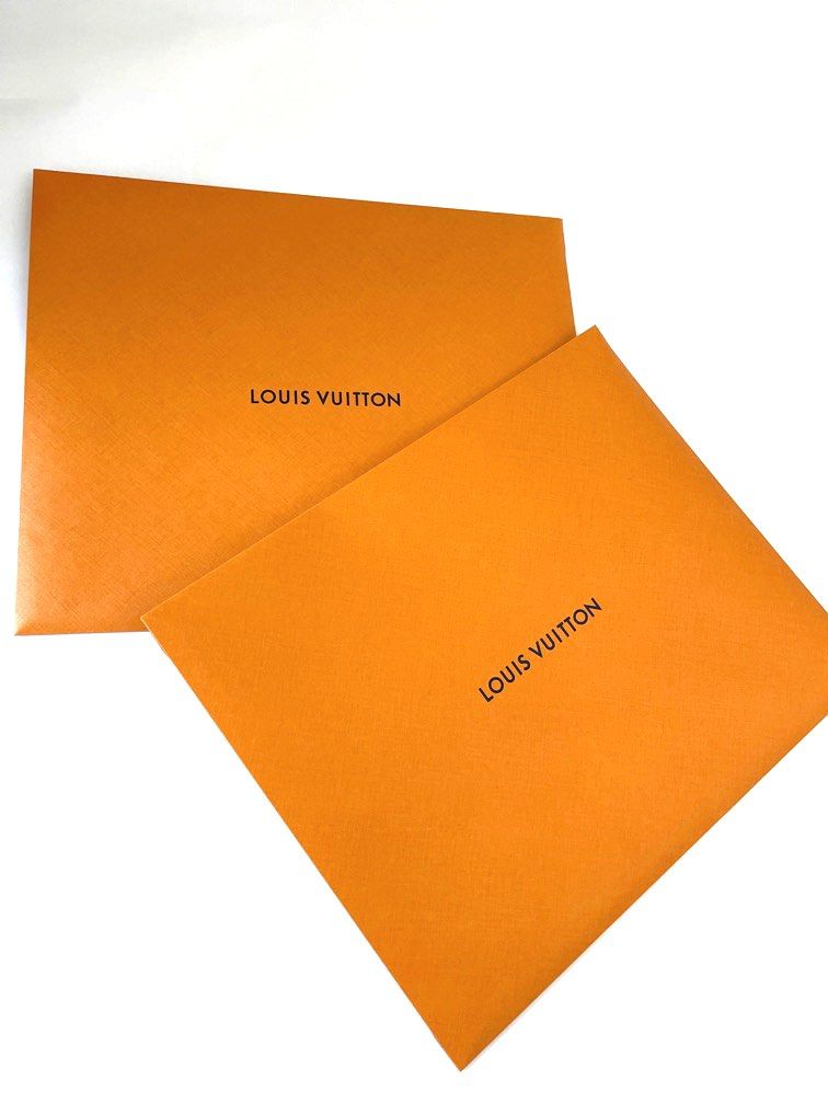Authentic Louis Vuitton envelopes, Luxury, Accessories on Carousell