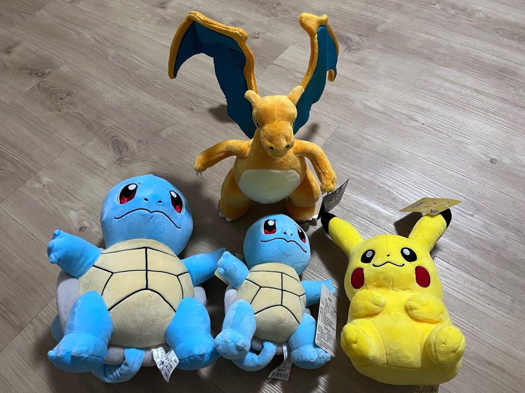 Authentic Pokemon series plushies soft toy from fun claw, Hobbies ...