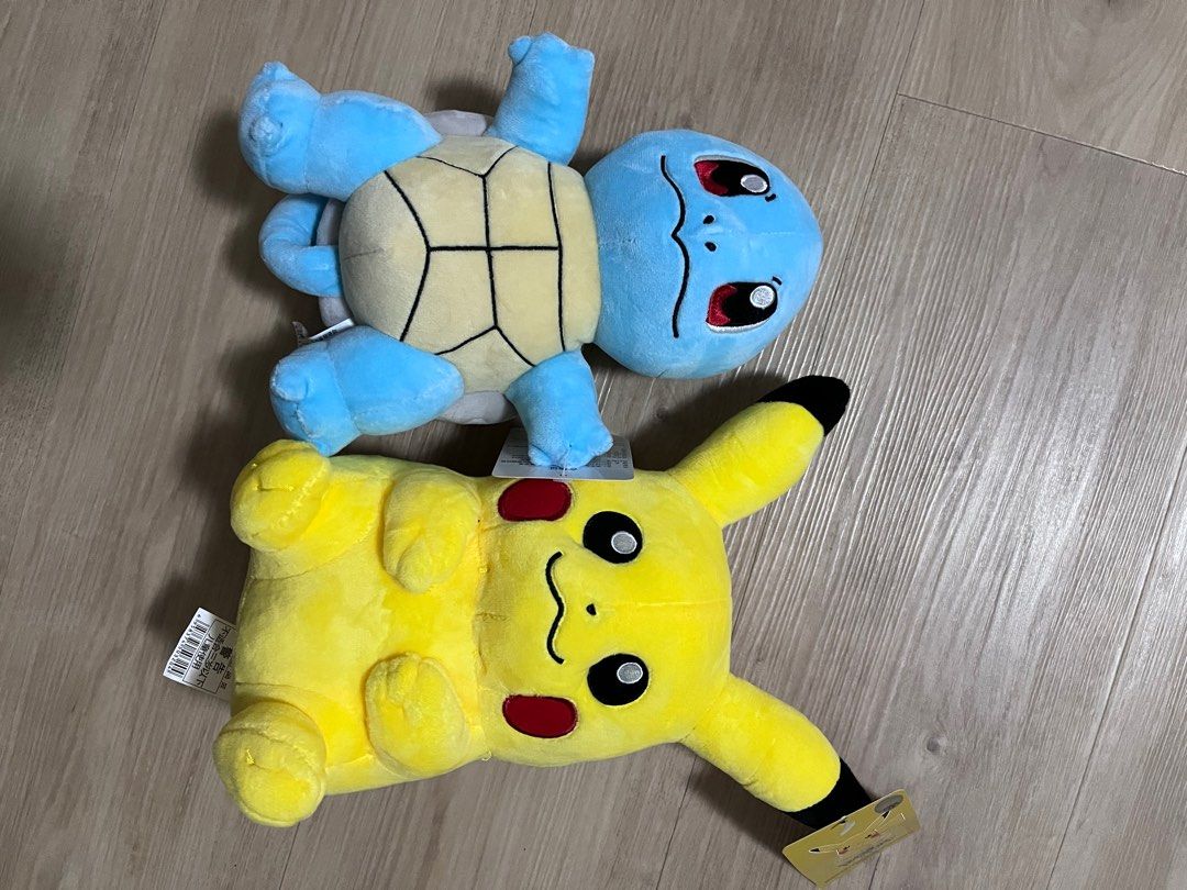 Authentic Pokemon series plushies soft toy from fun claw, Hobbies ...