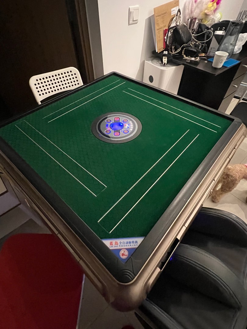 Automated mahjong table, Furniture & Home Living, Furniture, Tables ...