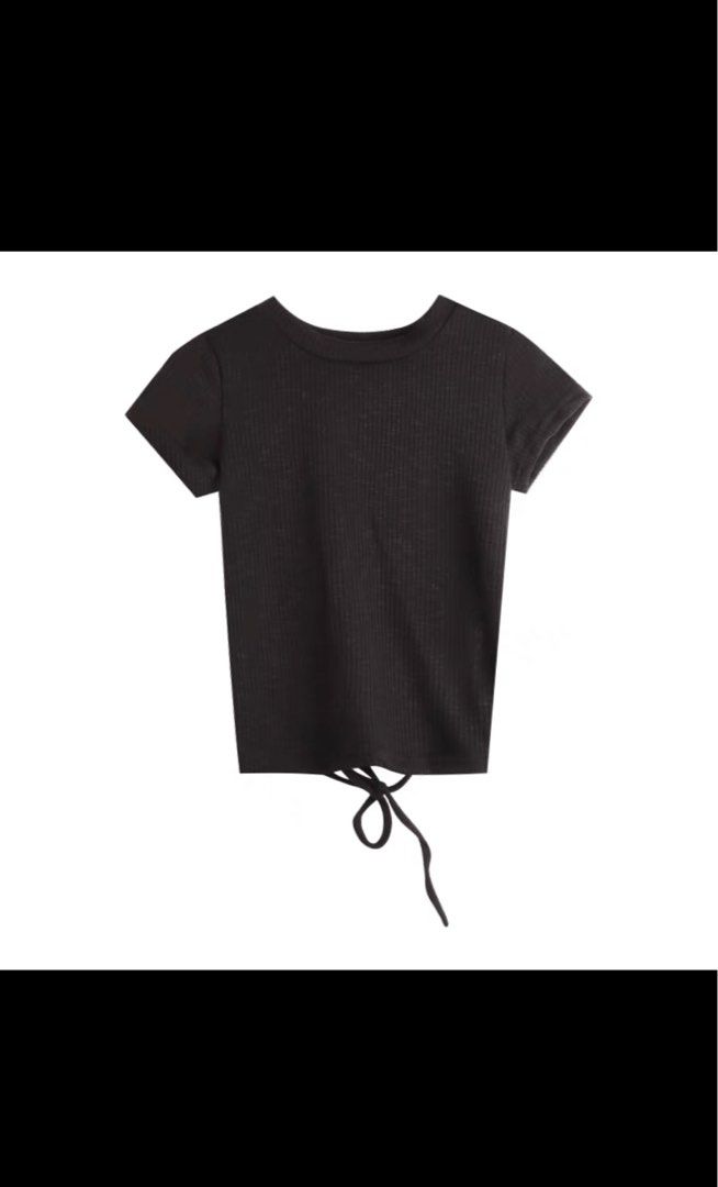 Backless Crop Top Womens Fashion Tops Other Tops On Carousell