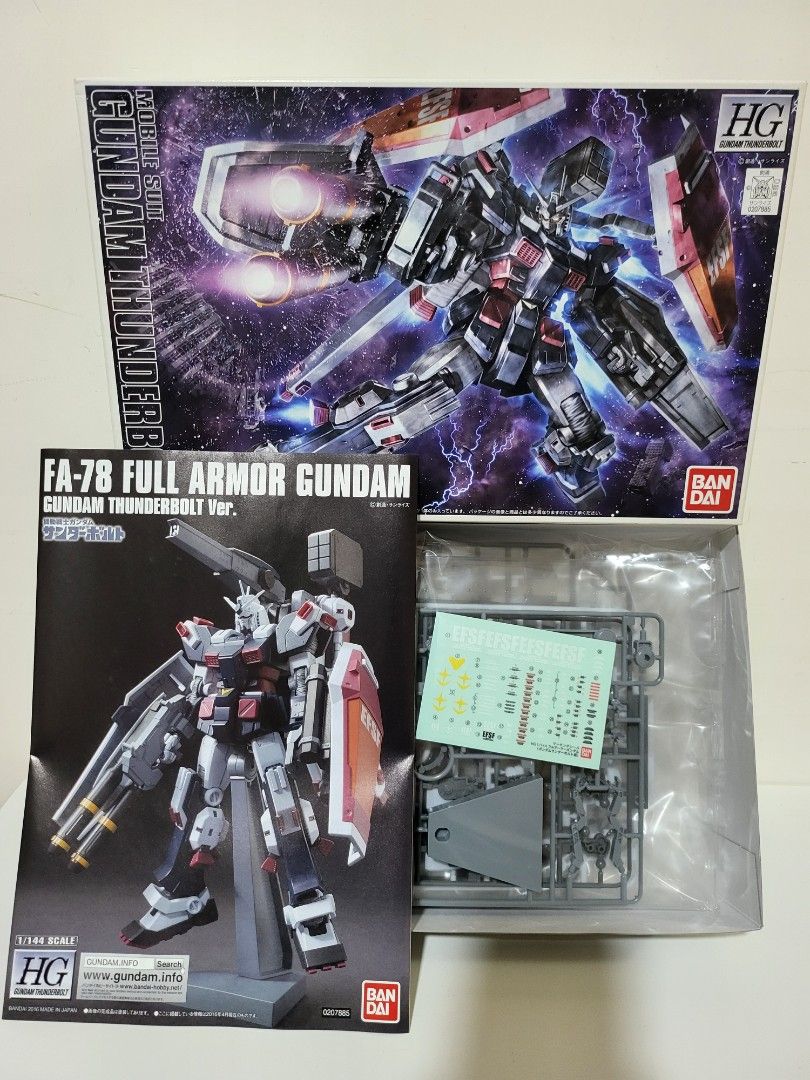 Bandai HG 1/144 FA-78 Full Armor Gundam, 興趣及遊戲, 玩具 & 遊戲類 - Carousell