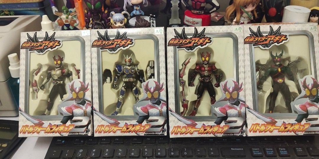Banpresto Masked Rider Agito Battle form figure 2 all four, Hobbies & Toys, Toys & Games on ...