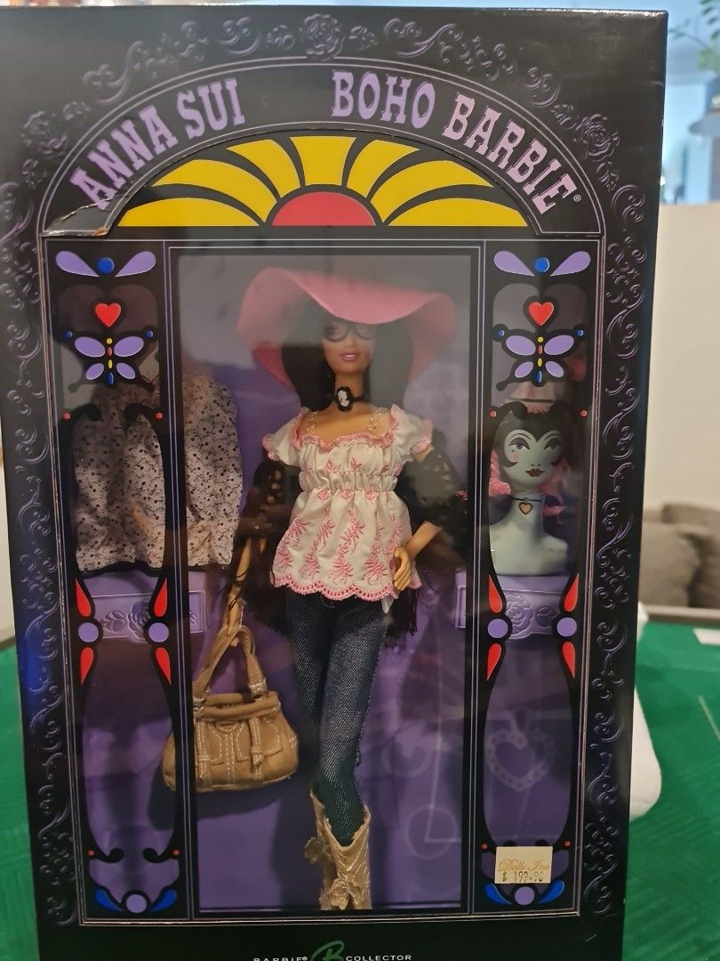 Barbie Anna Sui BoHo Barbie NRFB, Hobbies & Toys, Memorabilia ...