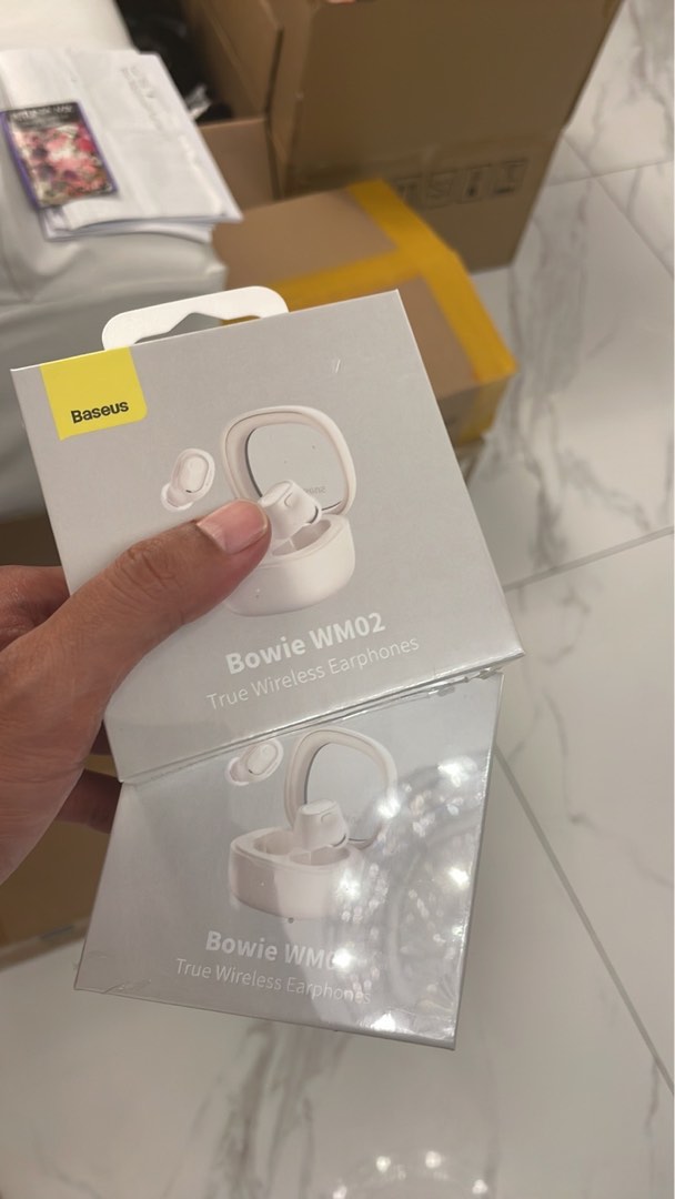 Baseus WM02 Wireless Earphones TWS 5.3 Bluetooth Earbuds With Touch ...