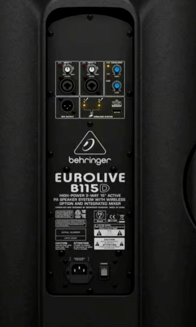 behringer b115w
