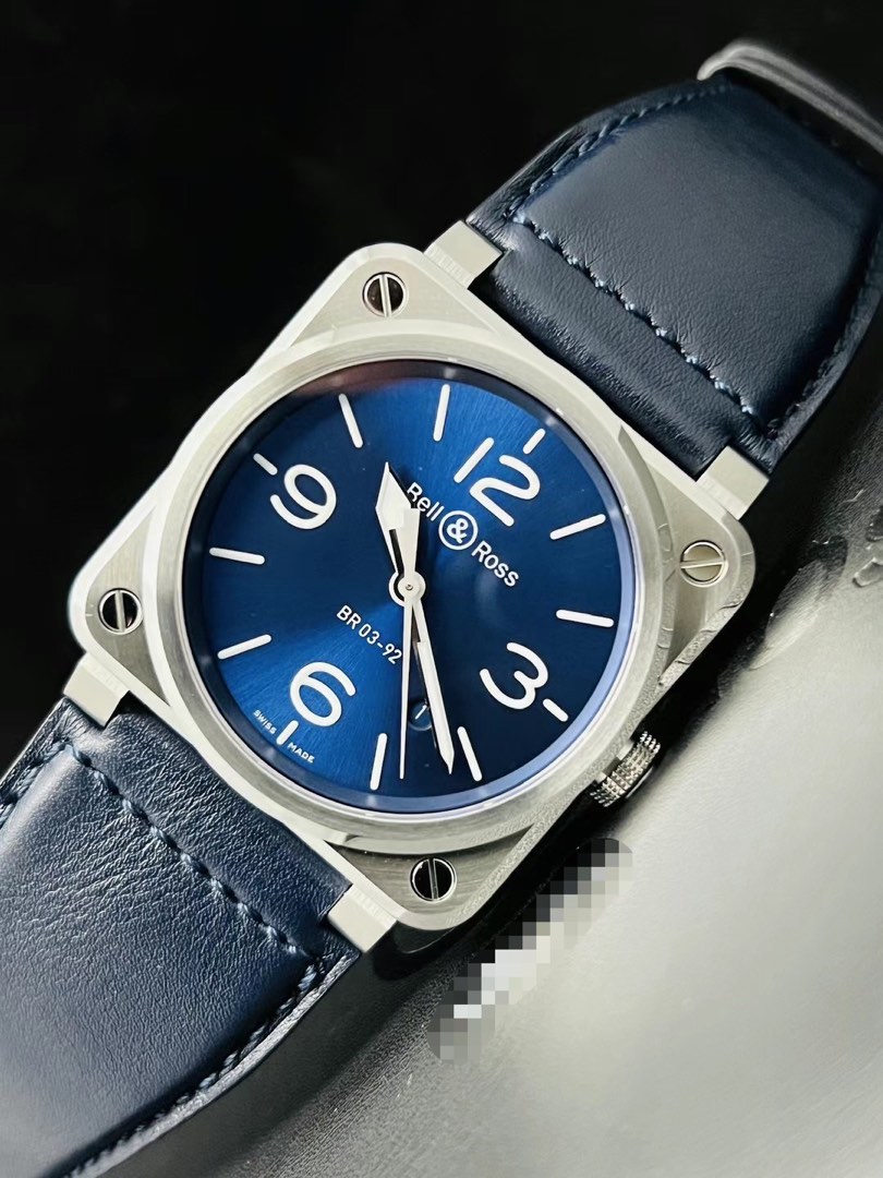 Bell & Ross BR03-92 Automatic Steel Blue, Luxury, Watches on Carousell