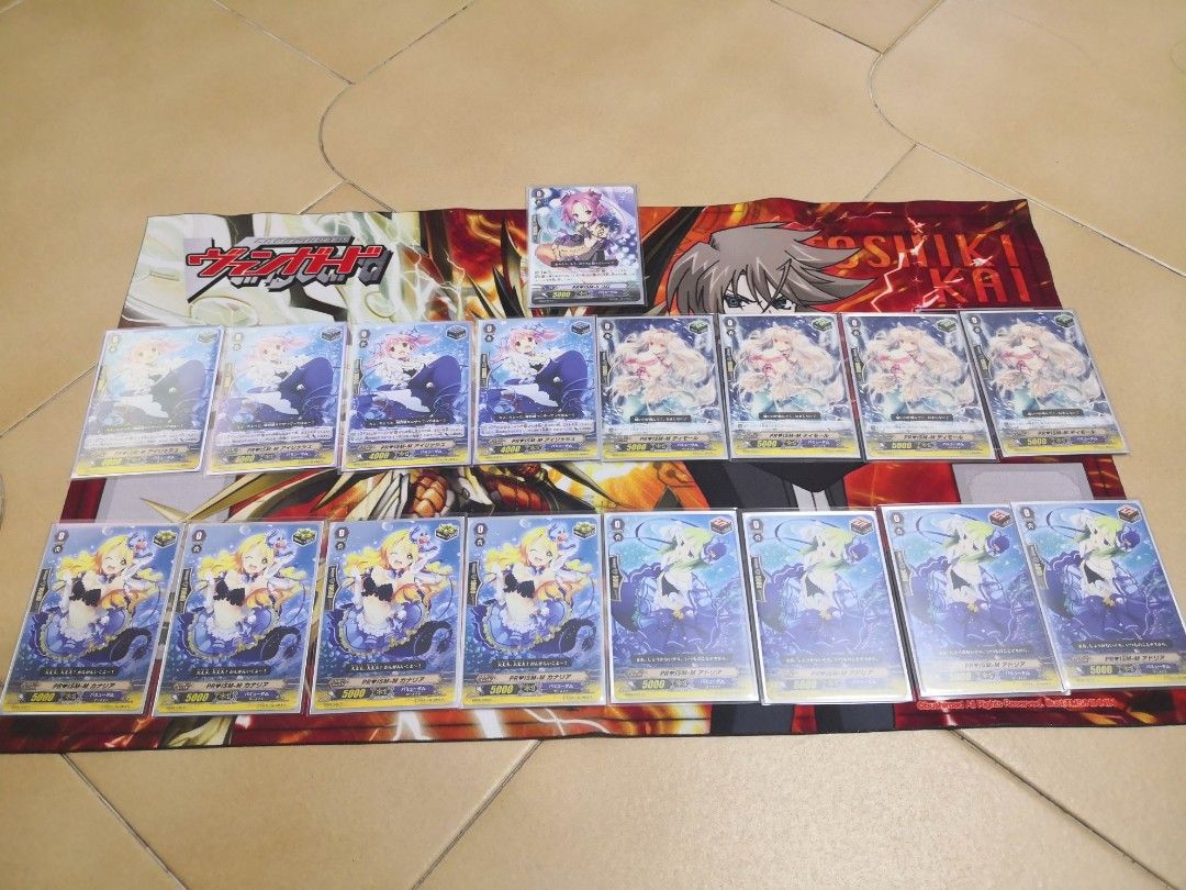 Bermuda Triangle Cardfight Vanguard Deck, Hobbies & Toys, Toys & Games ...