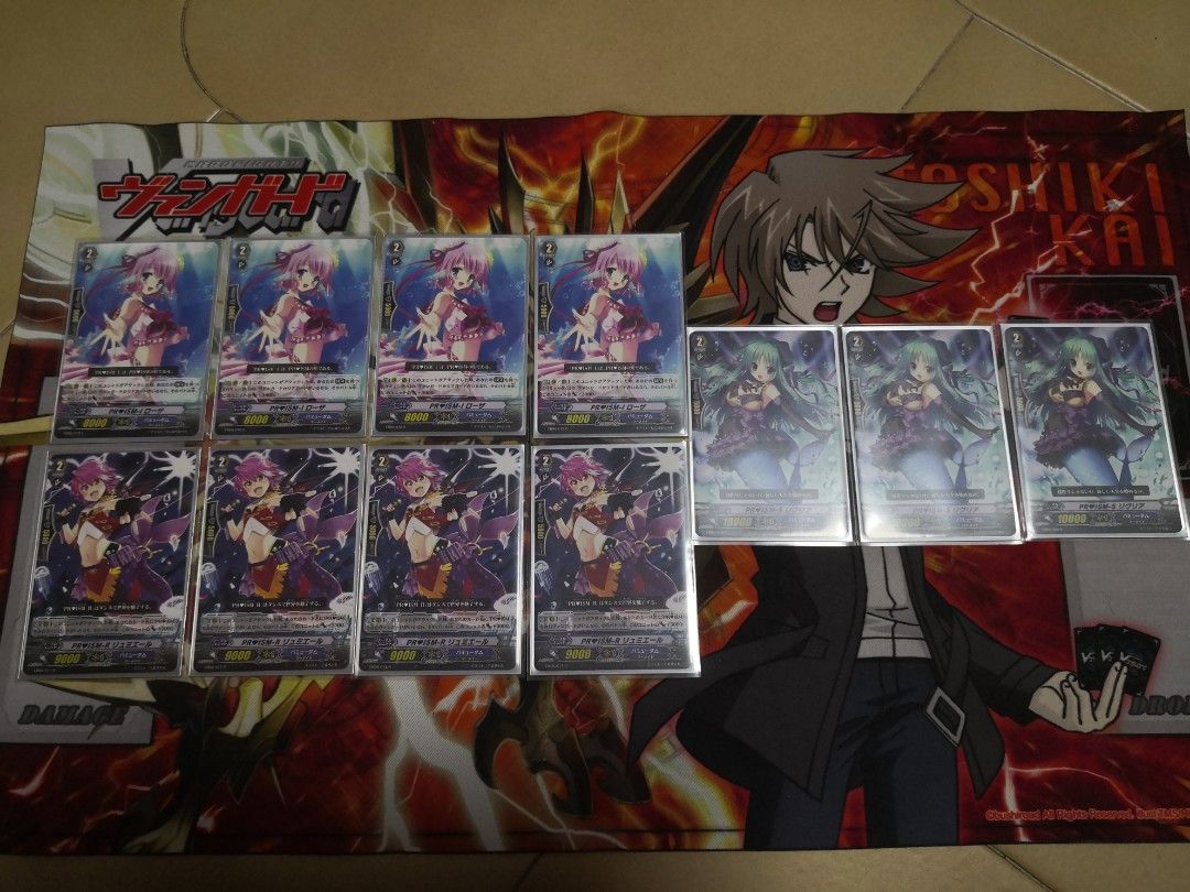 Bermuda Triangle Cardfight Vanguard Deck, Hobbies & Toys, Toys & Games on Carousell