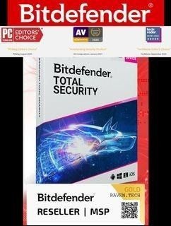 Latest Bitdefender Total Security 2024, Computers & Tech, Parts ...