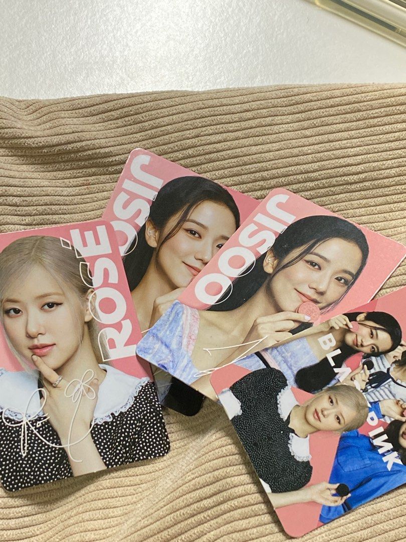blackpink oreo cards( cheap), Hobbies & Toys, Memorabilia ...