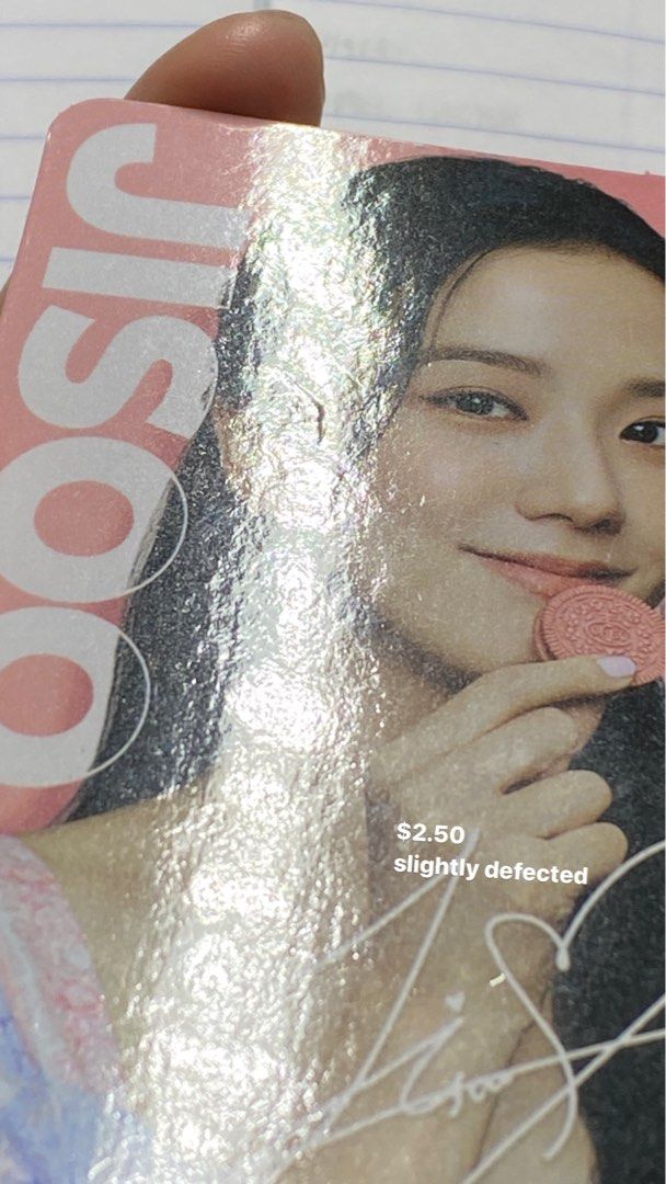 blackpink oreo cards( cheap), Hobbies & Toys, Memorabilia ...