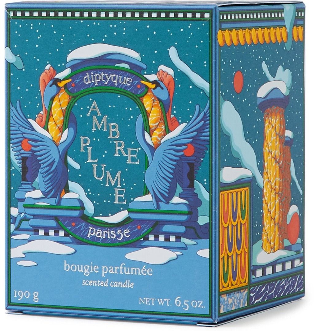 BNIB Diptyque Ambre Plume 190g candle Christmas 2020 Furniture Home Living Home Fragrance on Carousell