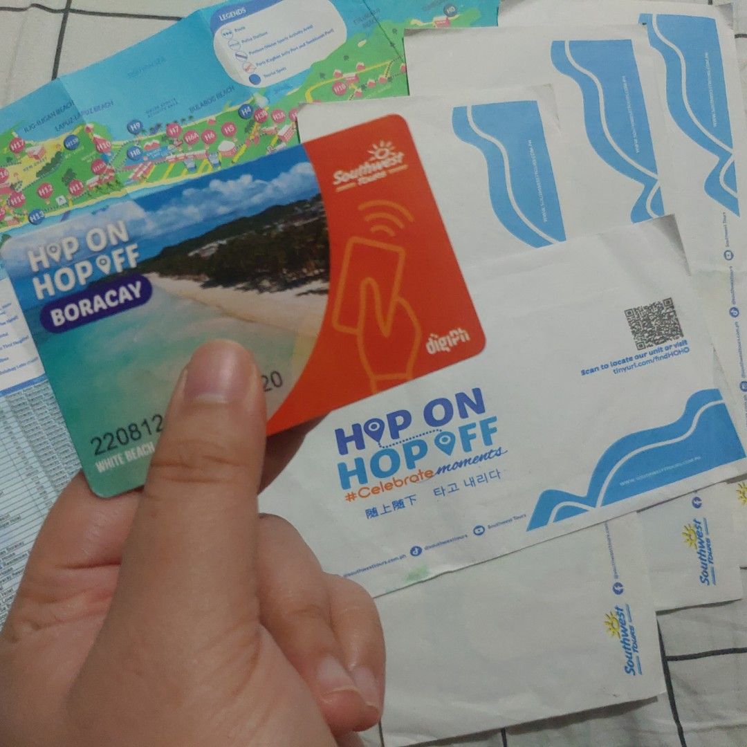 BORACAY unlimited rides - Hop on Hop off card for 24hrs, Tickets ...