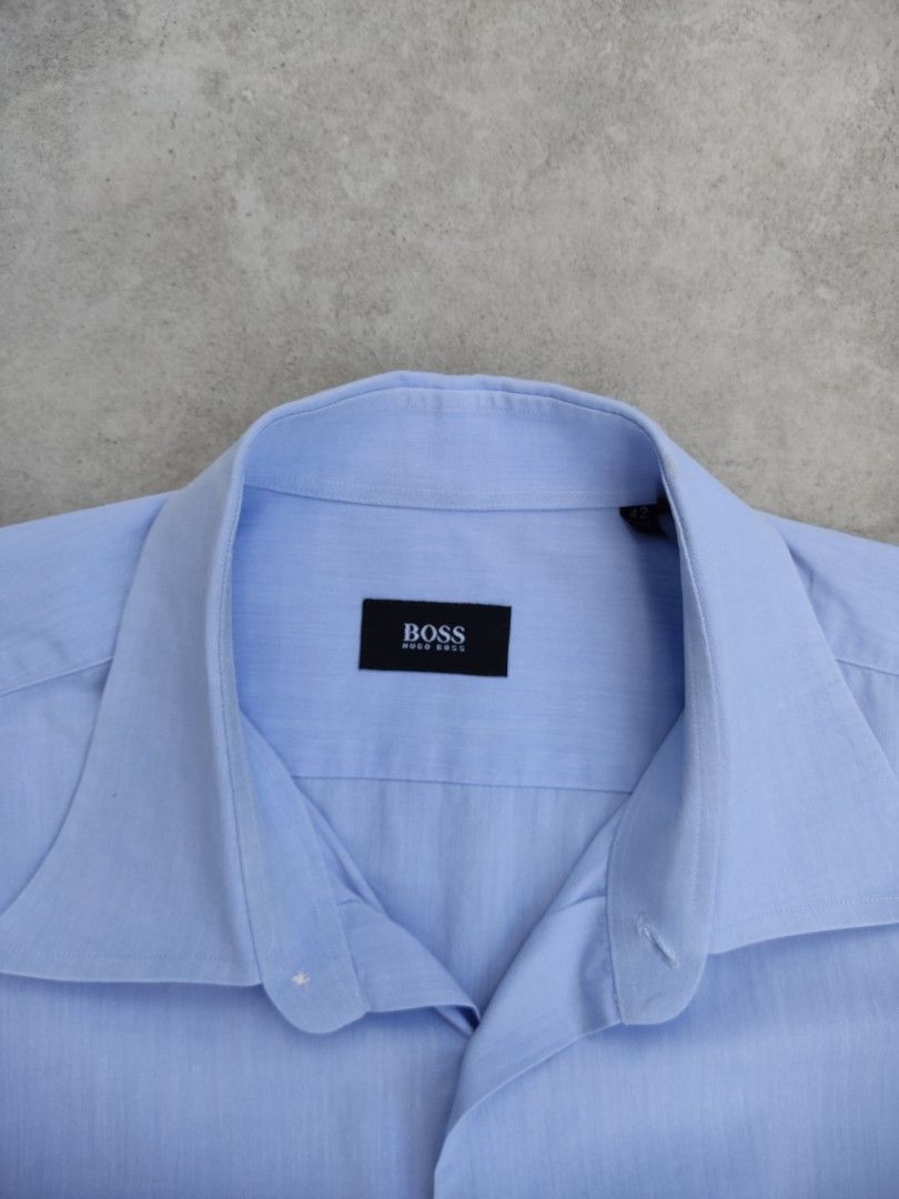 Boss Hugo Boss Long Sleeve Shirt / Quite Luxury , Minimalist on Carousell