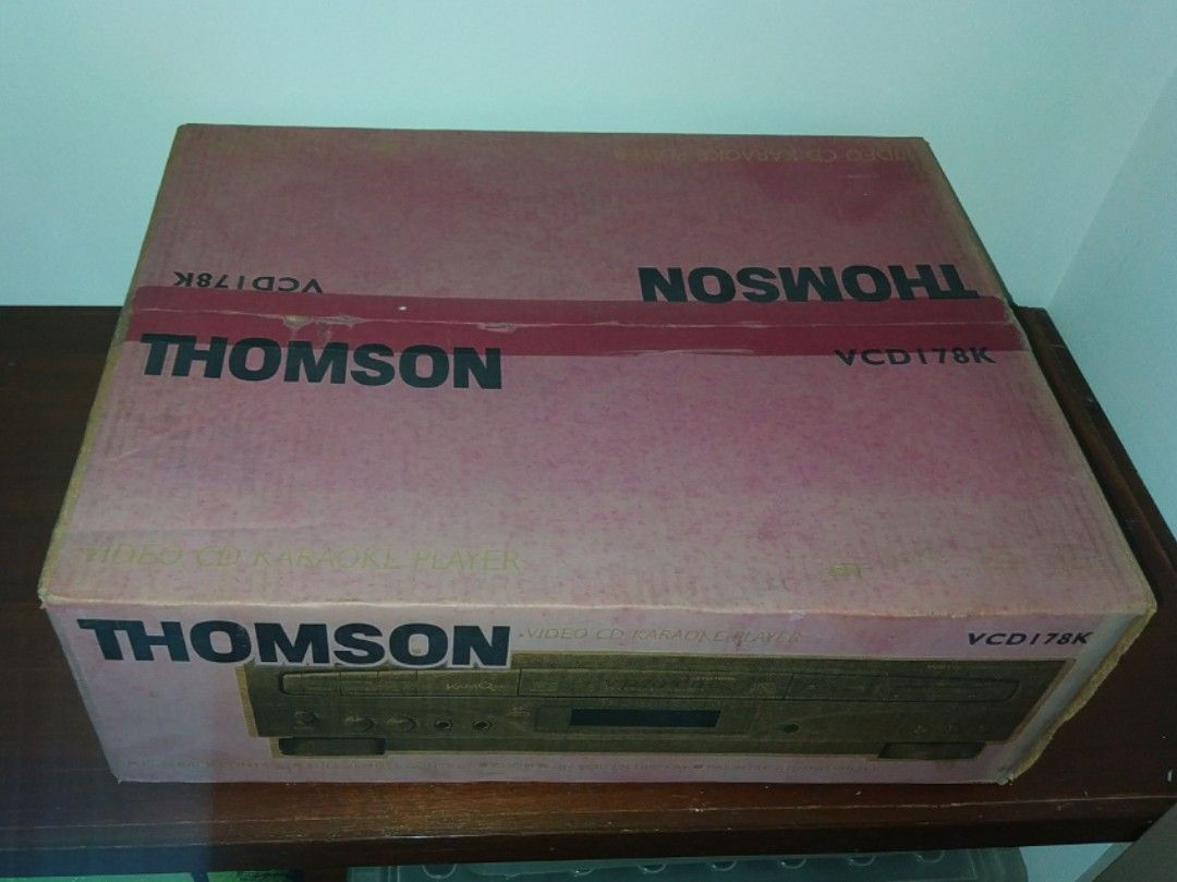 Brand new in sealed box Thomson VCD Karaoke player, TV & Home ...
