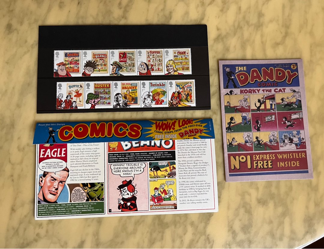 British Comic Strips Stamps, Hobbies & Toys, Memorabilia & Collectibles ...