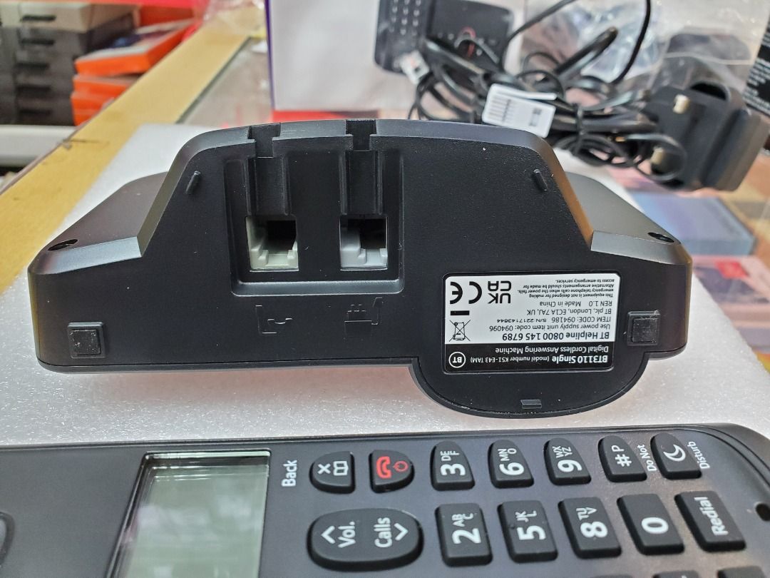 BT Home Phone with Nuisance Call Blocking and Answer Machine (One ...