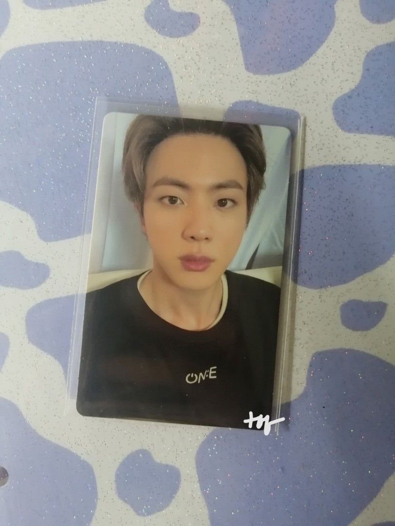 BTS JIN MAP OF THE SOUL ON:E BLURAY PHOTOCARD, Hobbies & Toys ...