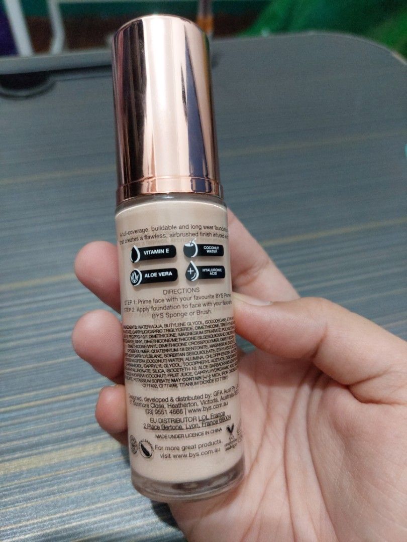 BYS Full Coverage Foundation, Beauty & Personal Care, Face, Makeup on ...