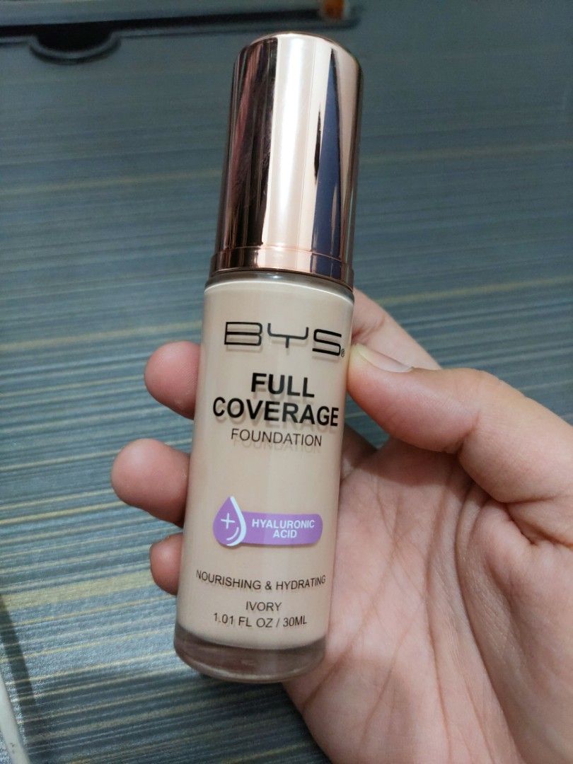BYS Full Coverage Foundation, Beauty & Personal Care, Face, Makeup on ...