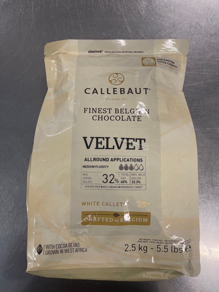 Callebaut Velvet, Food & Drinks, Homemade Bakes on Carousell
