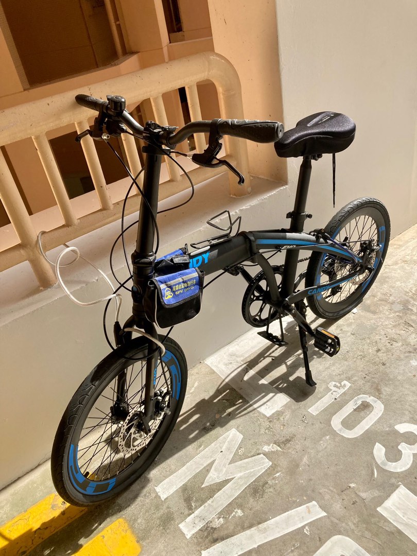 Candy Foldable Bicycle (with free gifts), Sports Equipment, Bicycles ...
