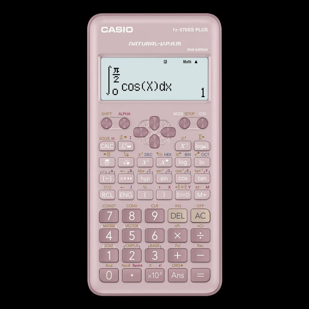 Casio 570ES Plus 2nd Edition - Brand New (Black, Blue and Pink), Mobile ...