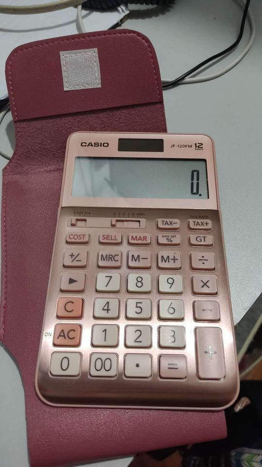 Casio JF-120FM Calculator for BSA CPA, Computers & Tech, Office ...
