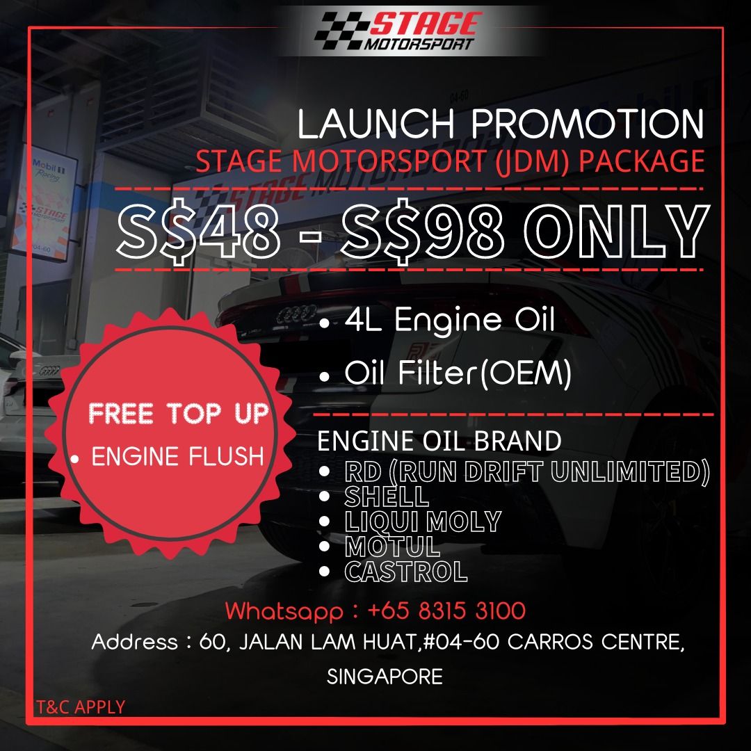 Castrol Edge 5W-30 JDM package car servicing limited time only ...