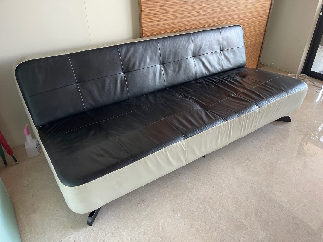 Cellini Leather Sofa, Furniture & Home Living, Furniture, Sofas on ...