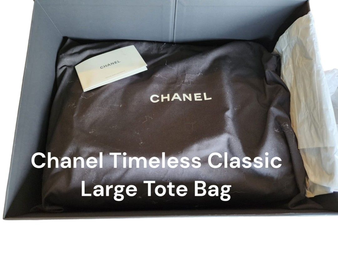 Chanel Timeless Classic Large Tote Bag, Luxury, Bags & Wallets on Carousell