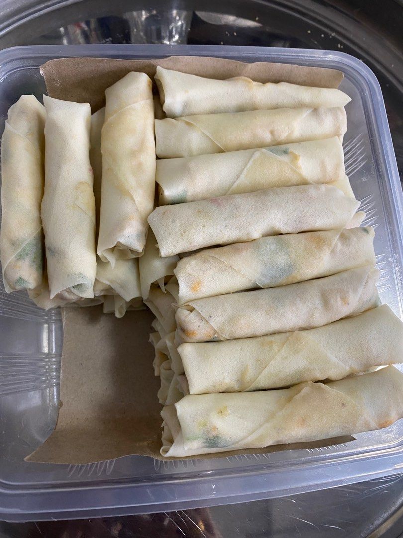 Chicken Cheese popiah, Food & Drinks, Local Eats on Carousell
