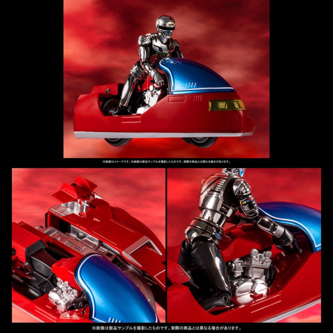CHOGOKIN Space Sheriff Gavan & Saibarian Vehicle Metal Hero Action ...