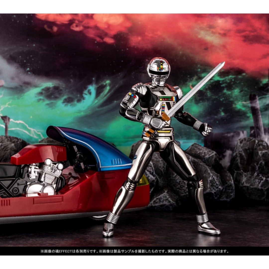 CHOGOKIN Space Sheriff Gavan & Saibarian Vehicle Metal Hero Action ...