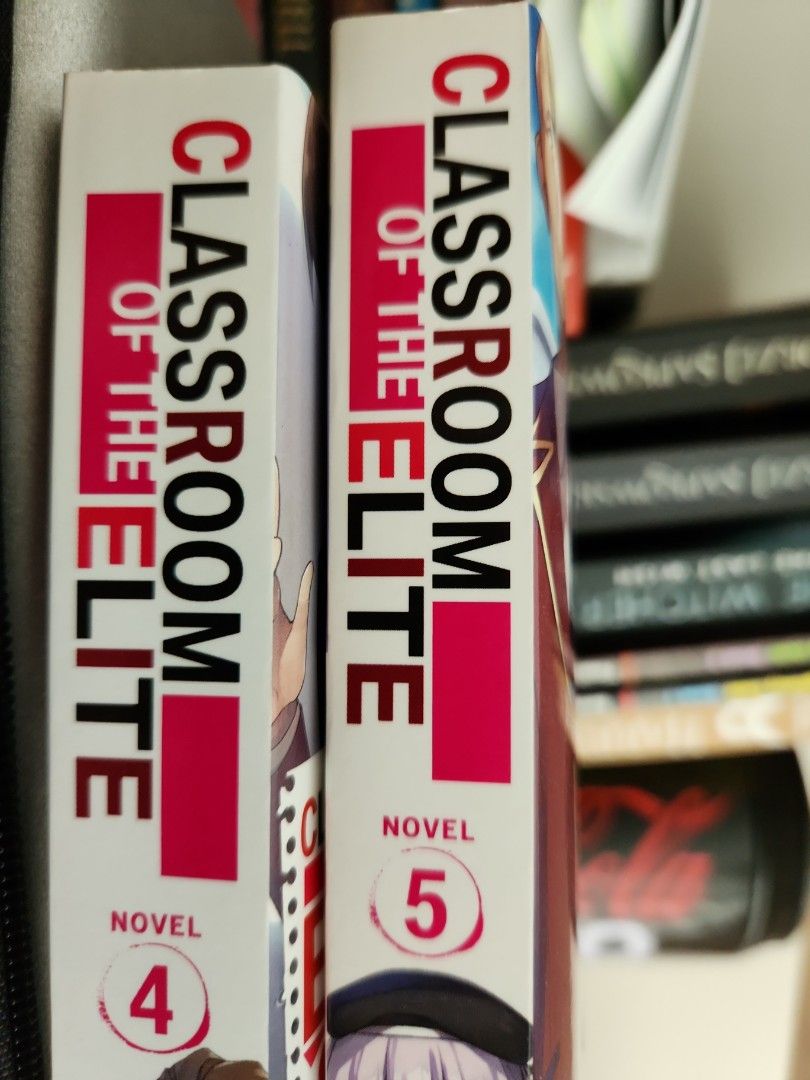 Classroom of the elite volume 4 and 5, Hobbies & Toys, Books ...