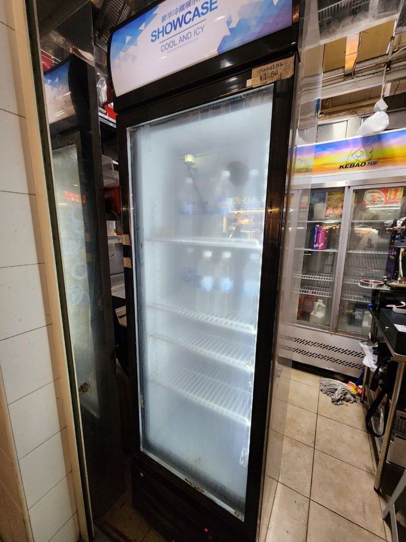 Commercial Showcase Refrigerator Fridge for Bubble Tea Drinks Stall, TV ...