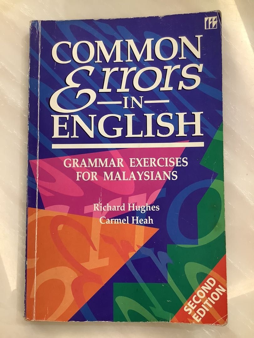 Common Errors In English Hobbies And Toys Books And Magazines Textbooks On Carousell