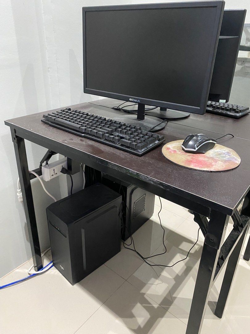 Complete Set Up PC with FREE Table LIKE NEW on Carousell