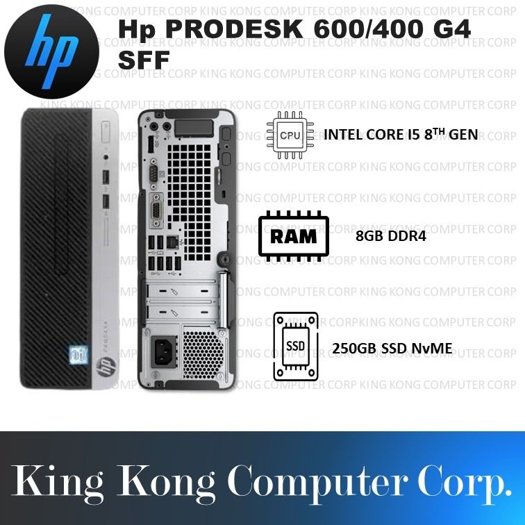 CORE i5 8th gen HP PRODESK 400 G4 /HP PRODESK 600 G4 SFF G4 SFF PACKAGE ...