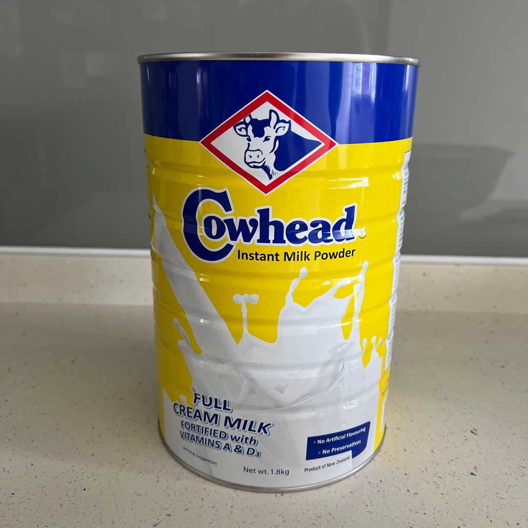 Cowhead Full Cream Milk Powder, Food & Drinks, Beverages on Carousell